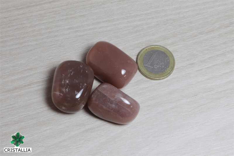 Pierre roulée Pierre de lune Pêche